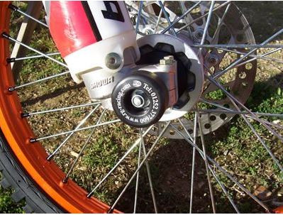 R&G Racing Front Axle Sliders / Protectors for Honda CRF250 '02-'04 ...